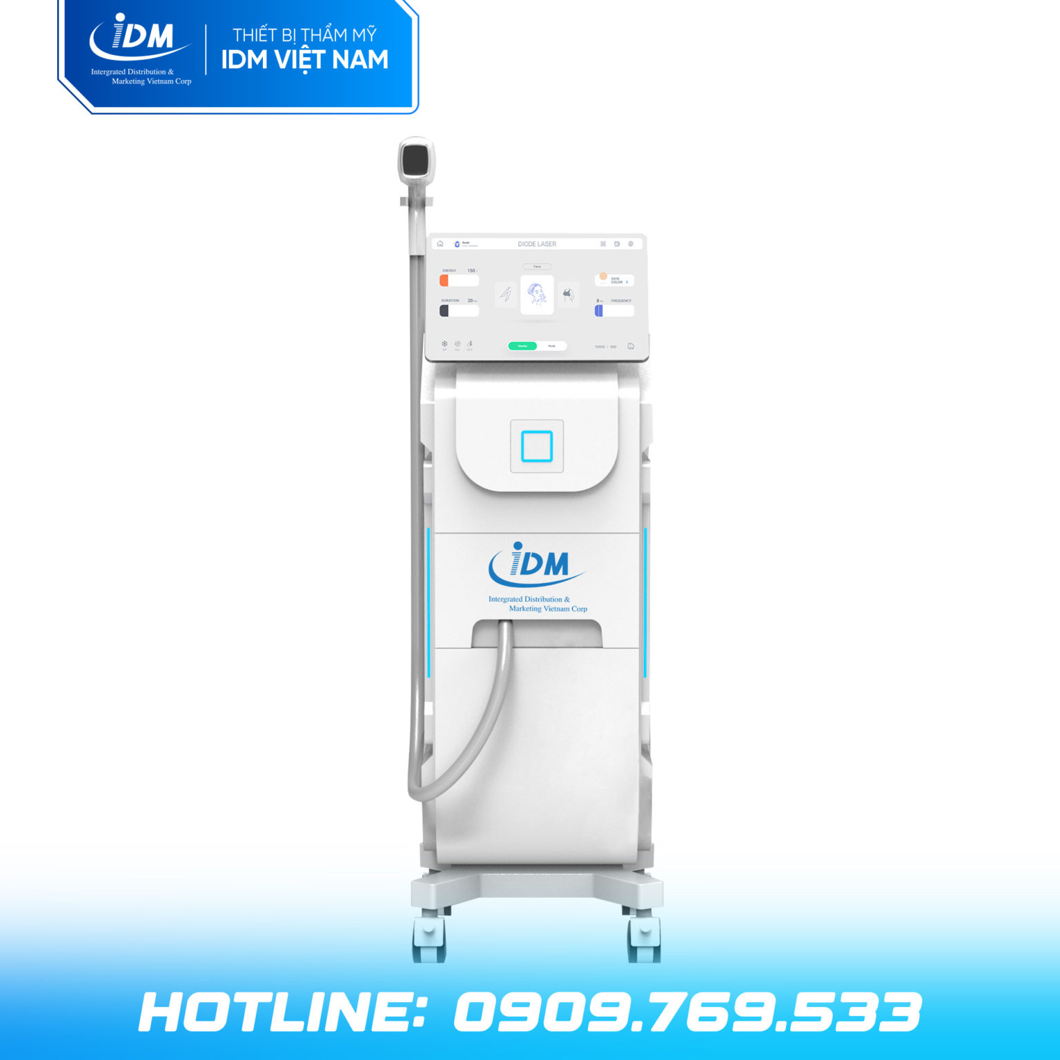 MÁY TRIỆT LÔNG DEPiMED - THIẾT BỊ THẨM MỸ IDM VIỆT NAM - THIẾT BỊ SPA ...