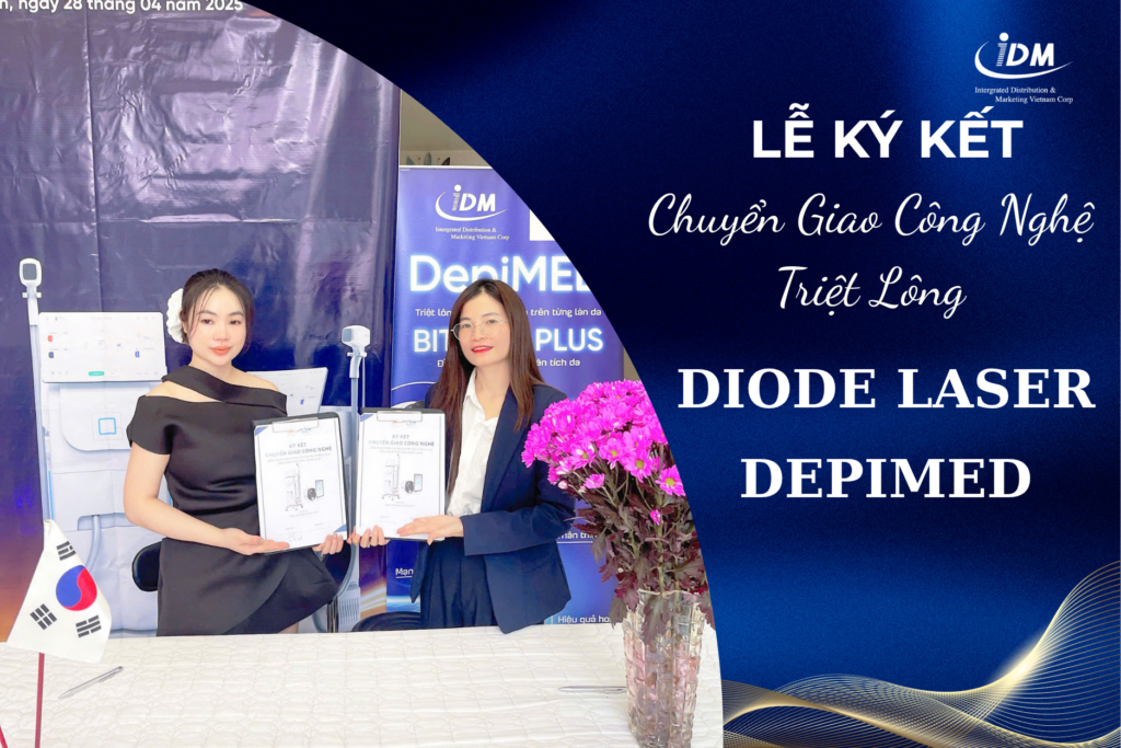 CHUYỂN GIAO CÔNG NGHỆ TRIỆT LÔNG DIODE LASER DEPIMED TẠI MINH HẰNG SPA ...